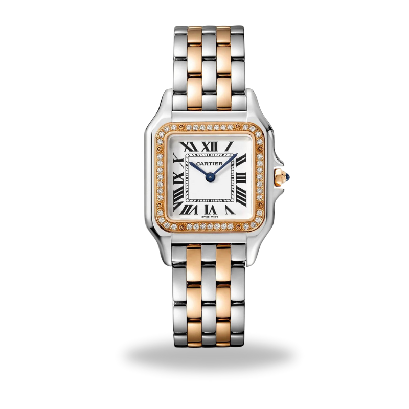 Cartier Panthère Two tone Diamond gold silver – Lux Reference
